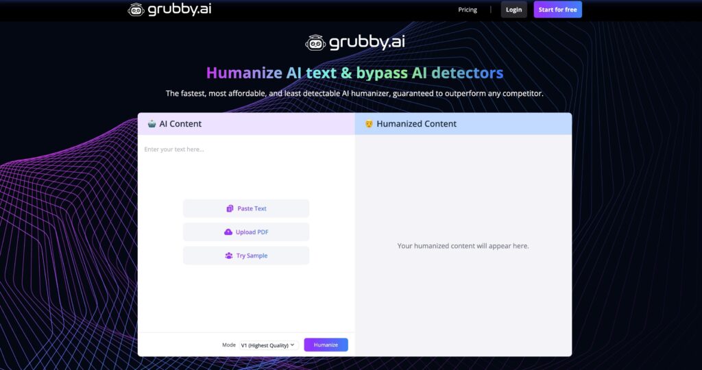 Grubby AI Review: Features, Tests & Top Alternatives