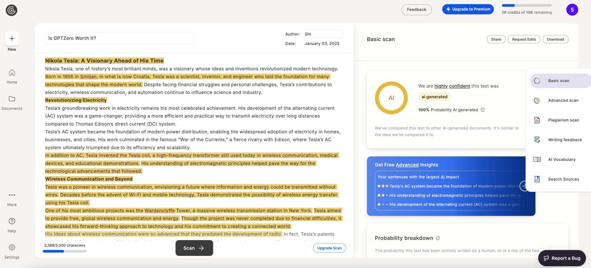 GPTZero Review: Can It Accurately Detect AI-Generated Content?