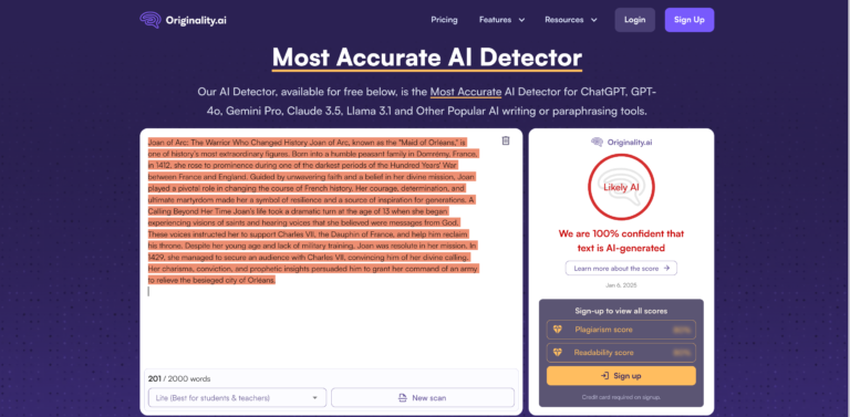 Originality.ai Review: Is It the Best AI Checker for Your Content?