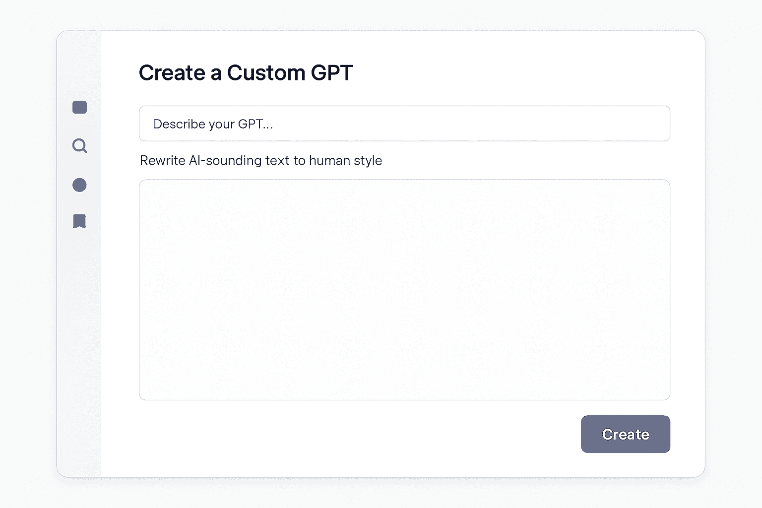 GPT Humanizer - Make your own tool with prompts