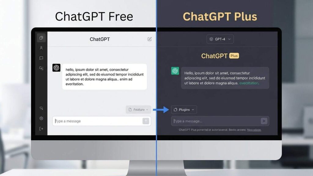 ChatGPT vs ChatGPT Plus: Which Should You Use?