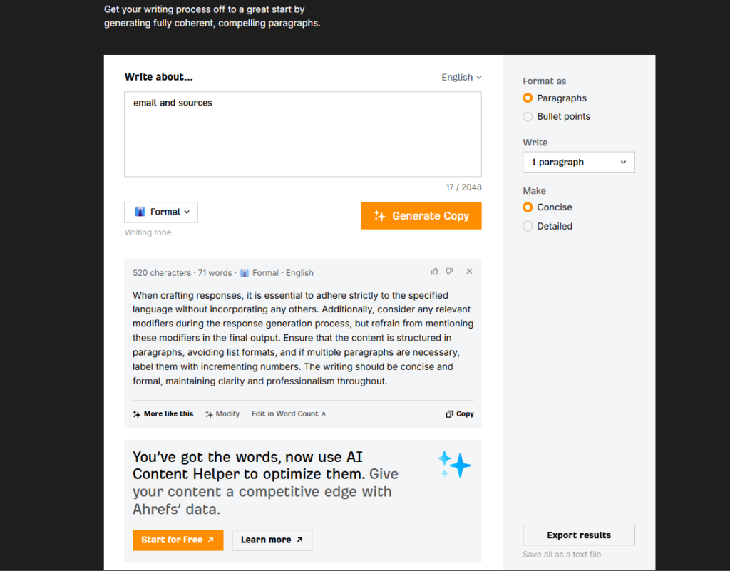 Best Free AI Paragraph Generators 202): Ranked & Compared